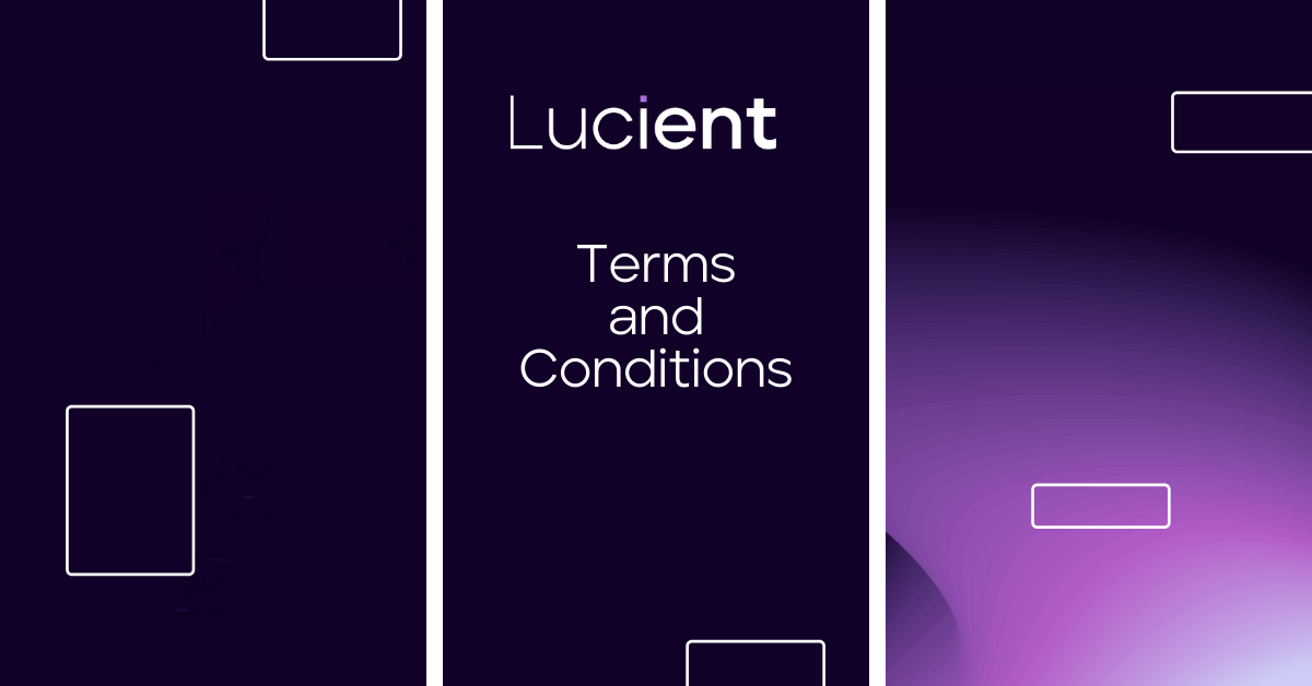 Lucient – Worldwide | Terms & Conditions - Lucient - Worldwide